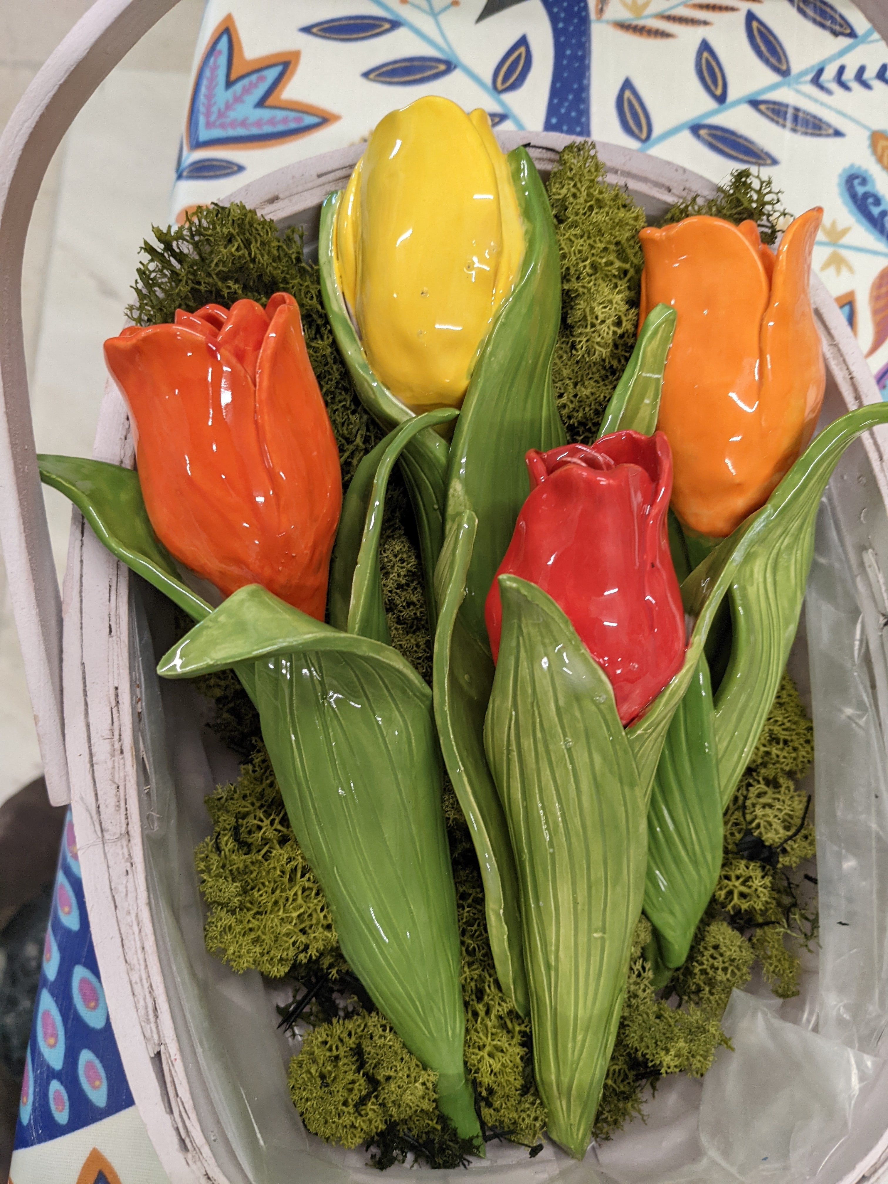 Tulip petal and leaf cutters