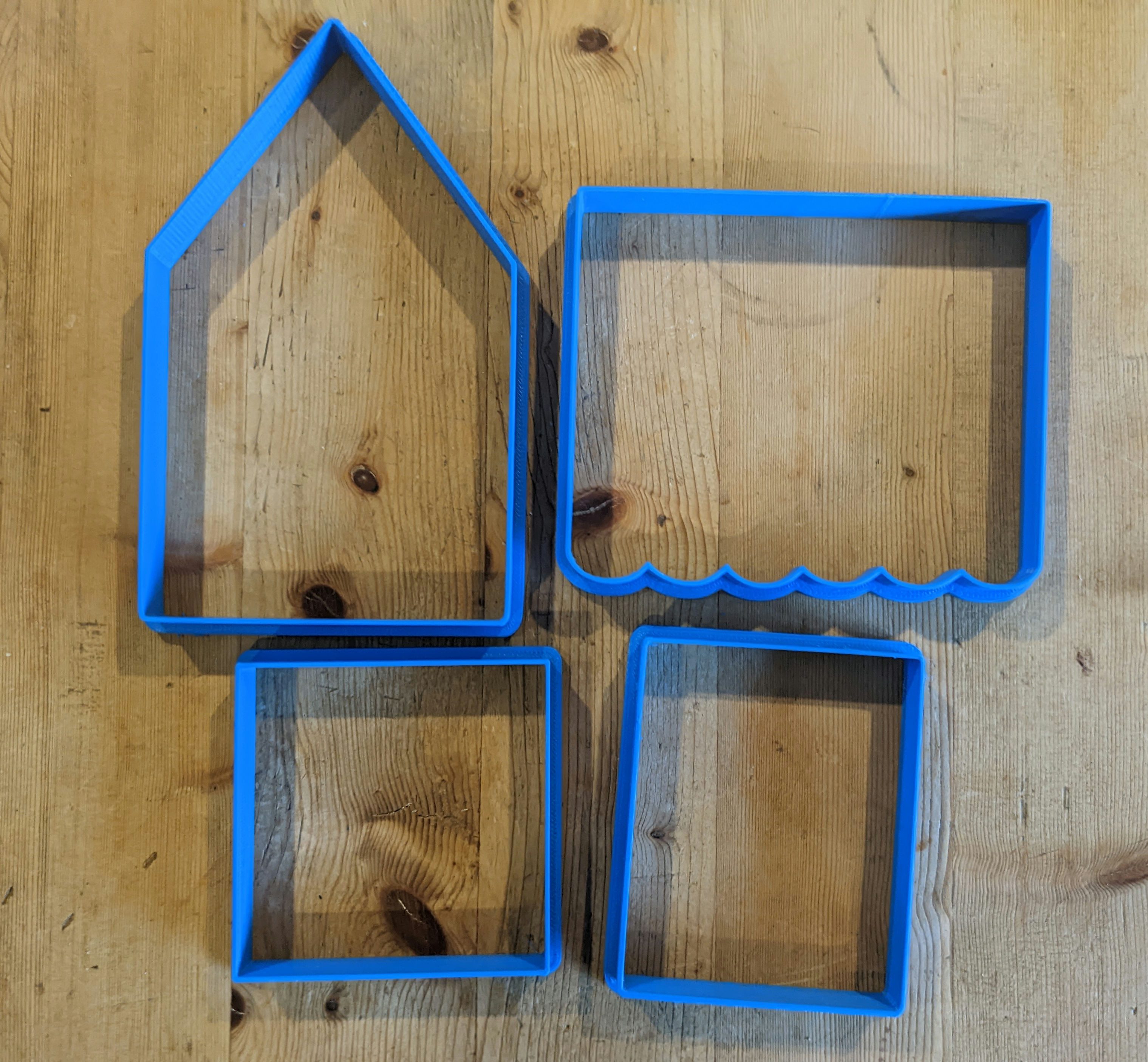 Gingerbread House Basic Cutter set