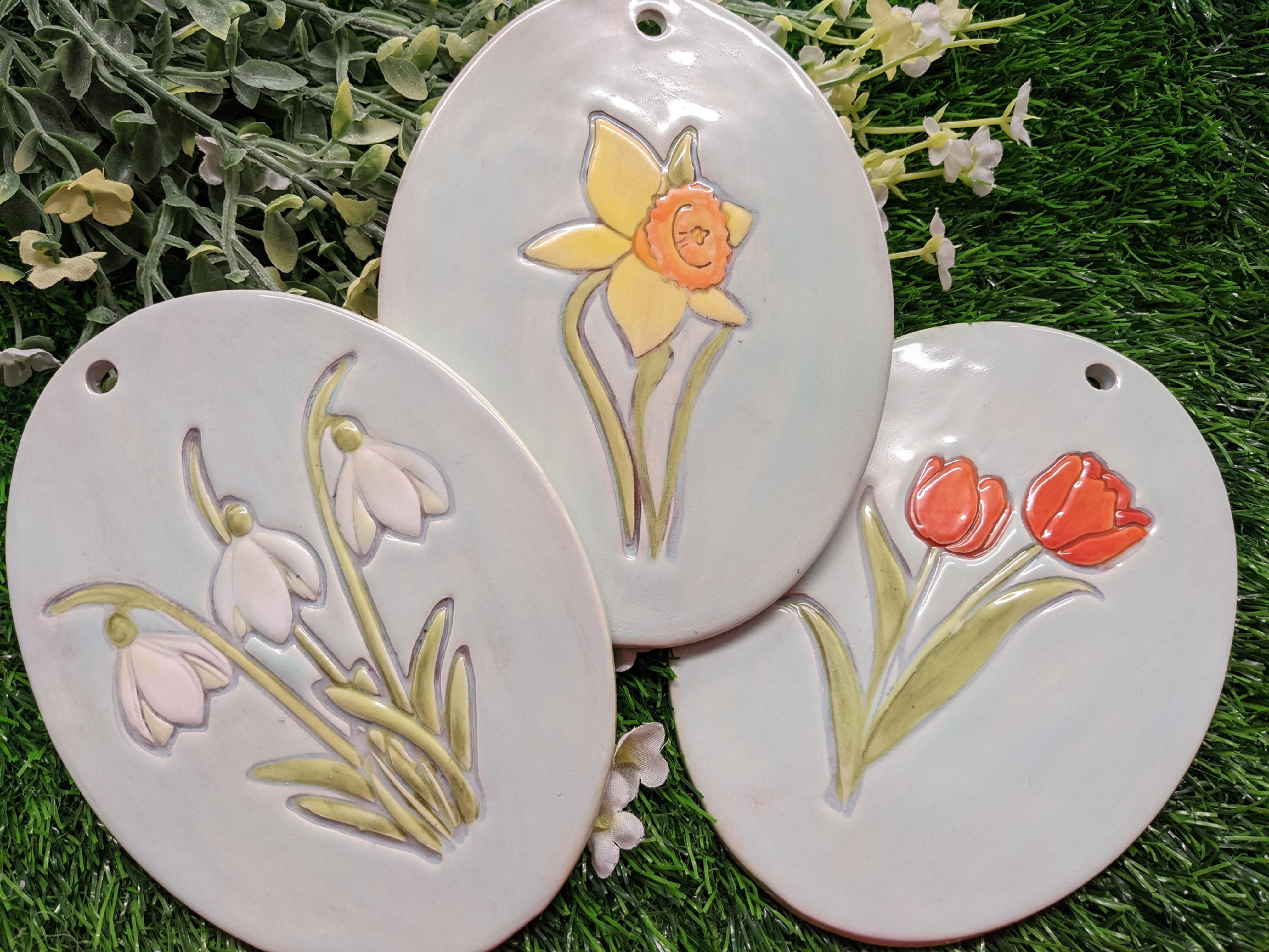 Snowdrops stamp | Cutters for Clay