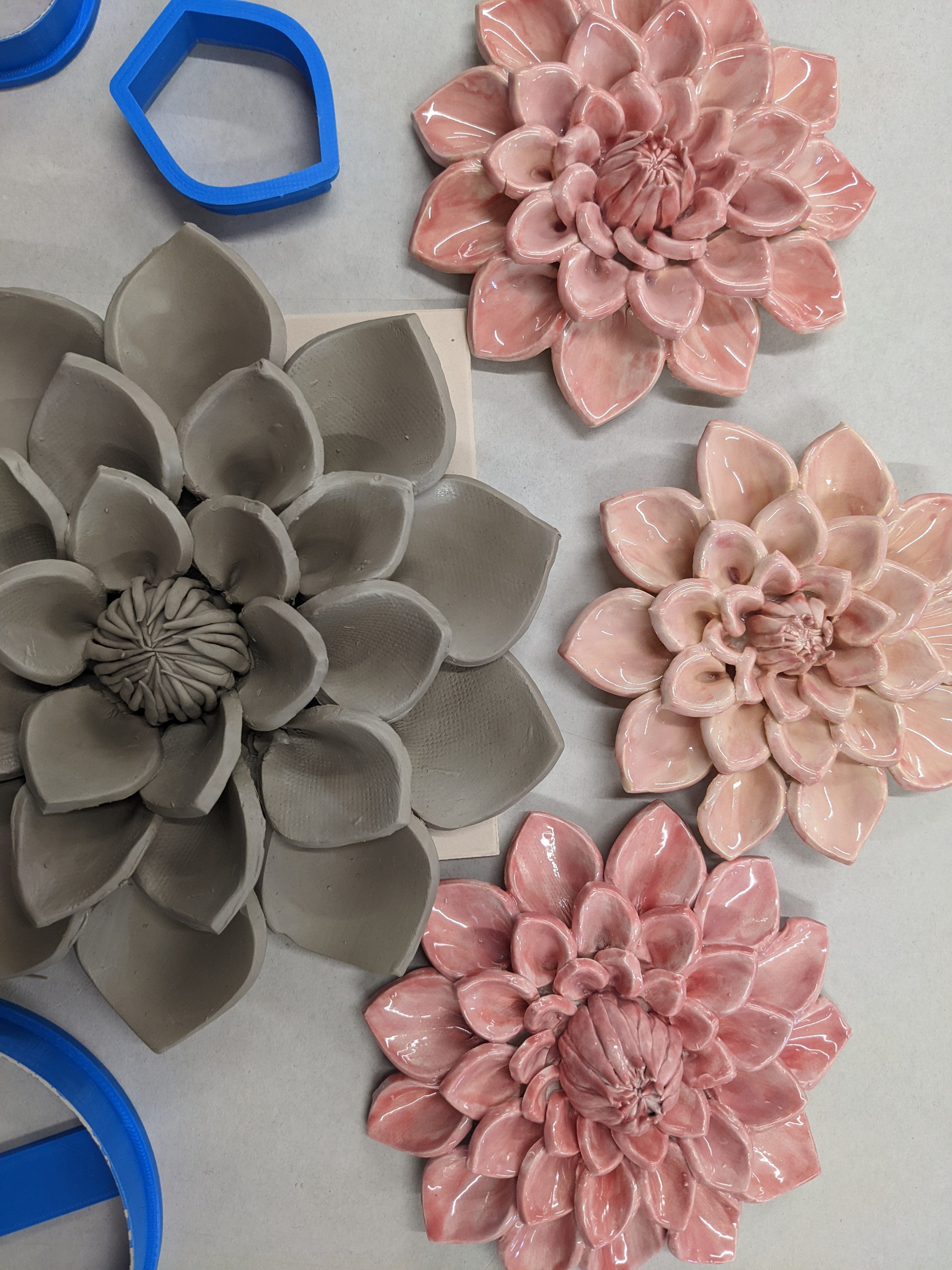 Dahlia flower cutter set